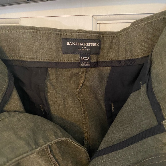 Banana Republic | Pants | Banana Republic Slim Fit Pants Core Temp ...